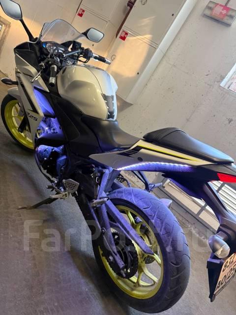 Yamaha YZF-R25, 2018, 250 куб. см. 4х тактный, с пробегом, исправен, 17 ...
