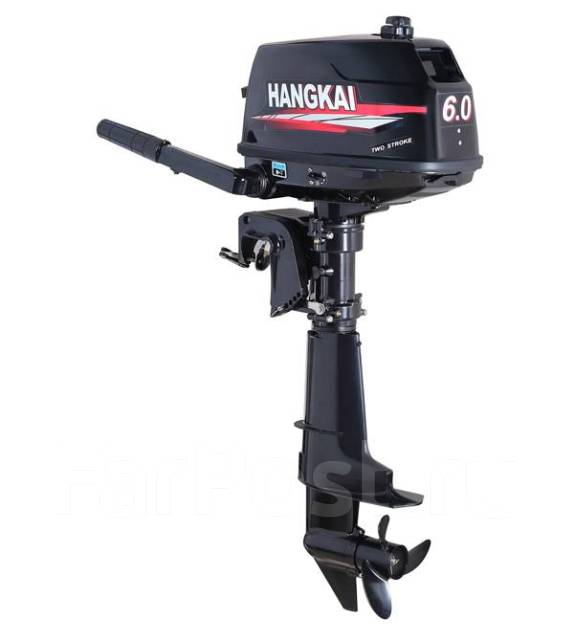 Лодочный мотор Hangkai 6.0 (6л. с. ), 6,00 л.с. S (381 мм), 2024 год, бензиновый, 2-тактный ...