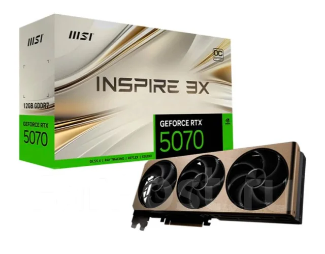 Видеокарта RTX 5070 MSI - новая, новый, в наличии. Цена: 70 000₽ во ...