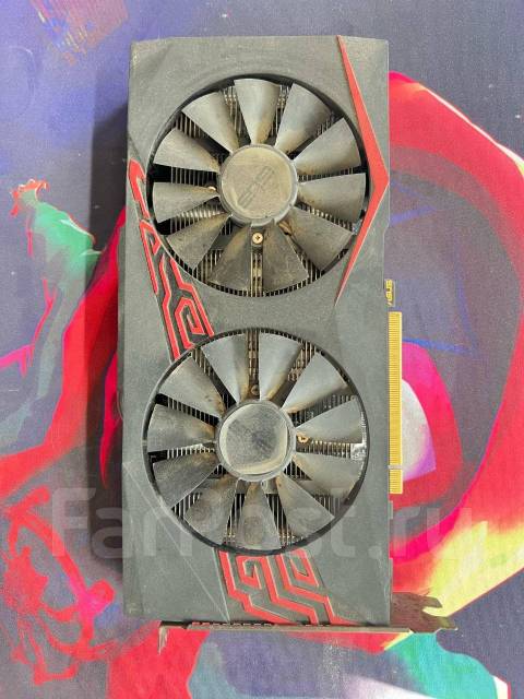 ASUS rx580 8gb mining edition, б/у, в наличии. Цена: 4 800₽ во Владивостоке