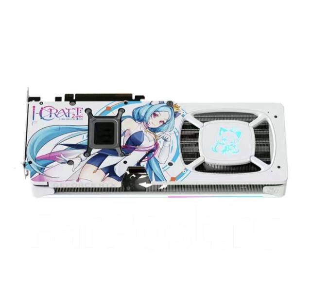 Видеокарта ICraft maxsun Rtx 5070 white anime, GeForce 5, новый, в ...