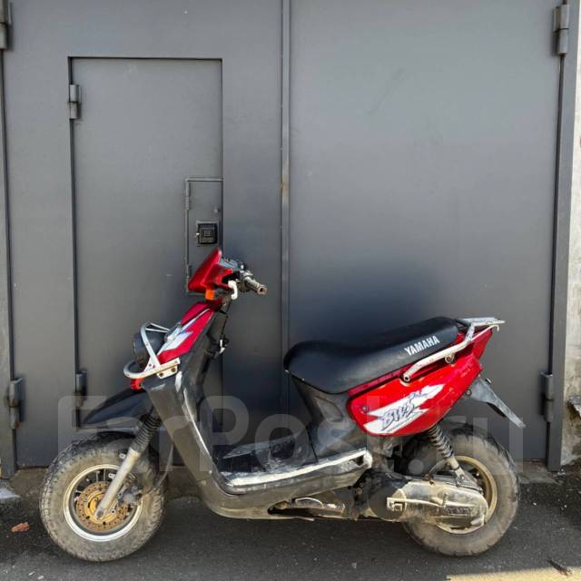Yamaha BWs 100, 2002, 100 куб. см. 2х тактный, с пробегом, исправен, мопед, бензин, есть птс, в ...