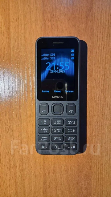 Nokia 125 dual sim, моноблок, черный, новый, в наличии. Цена: 850₽ во ...