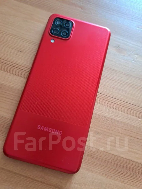 Смартфон Samsung Galaxy A12 32 Гб red, 32 гб, 6.50", моноблок, красный ...