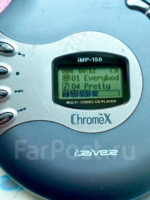 CD/MP3/WMA Player iRiver Chromex imp 150, б/у, в наличии. Цена: 3 500 ...