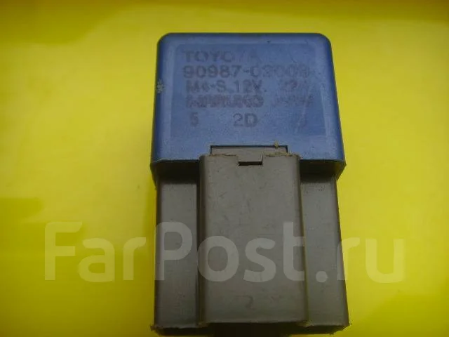 Реле двигателя Toyota 90987-02009 купить во Владивостоке по цене: 500 ...