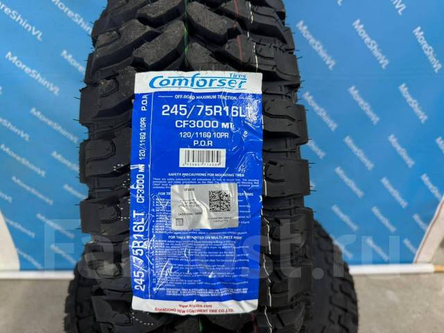 Comforser CF3000, 245/75r16, 16", 1 шт, 245 мм, 75 %, радиальный, Грязь ...