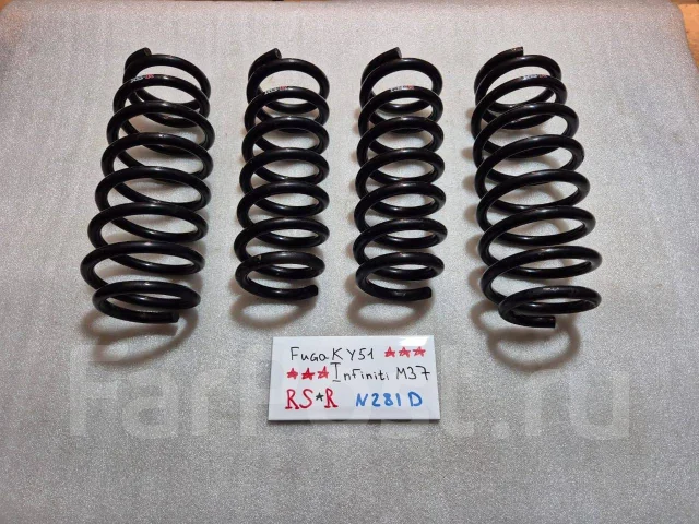 Комплект Пружин RS-R Q70 / M37 / FUGA 370GT KNY51 - 4WD купить во ...