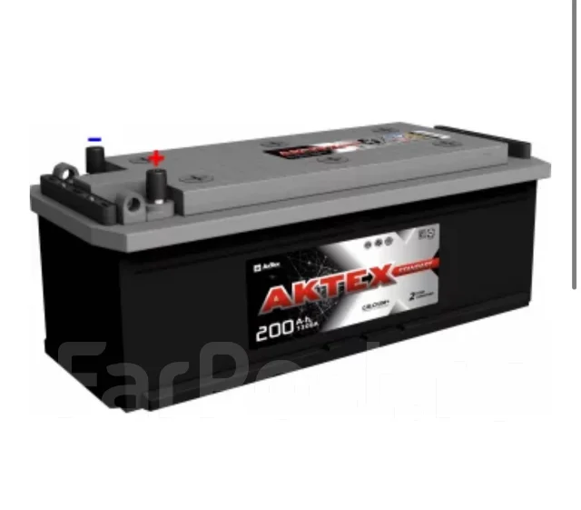 Аккумулятор АкТех 6СТ-200L, 200А/ч, 1300А, Клеммы Универсальные, Aktex ...