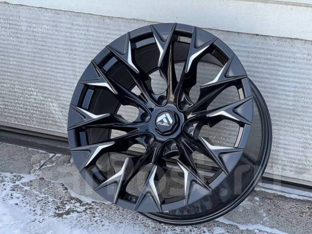 Диск KOKO Fuel-Flame Gloss Black Milling 10x20/6x139.7 D77.8 ET-12, 20 ...