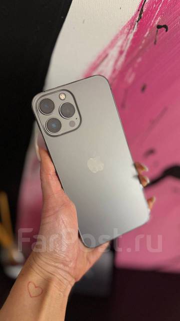 IPhone 13 Pro Max 256 Б/у, 6.70", моноблок, серый, 4G LTE, 5G, в ...