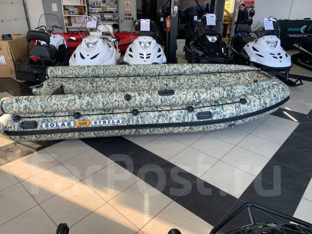Solar 420 Strela Jet Tunnel, без двигателя, бензин, 2025 год, 4,20 м ...