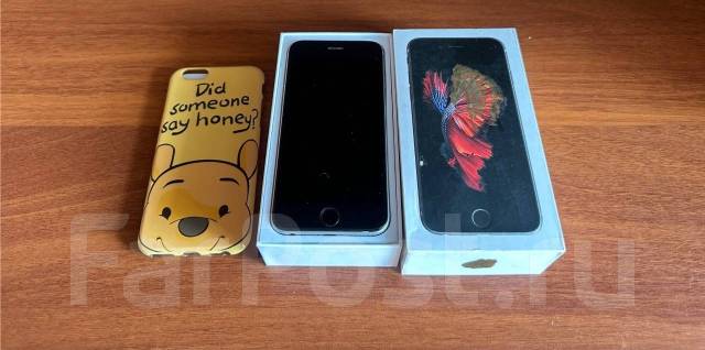 Айфон, Apple iPhone 6s, 8 гб, моноблок, серебристый, серый, б/у, в наличии. Цена: 5 500₽ во ...