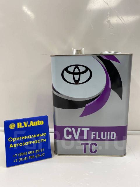 Жидкость Toyota CVT Fluid TC 4л.100% оригинал. Japan.08886-02905, 4,00 ...