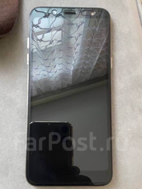 Samsung galaxy A6, 32 гб, 5.60", моноблок, золотой, 3G, 4G LTE, Dual-SIM, NFC, б/у, в наличии ...