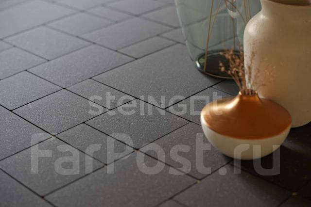 Брусчатка Steingot 60 мм Бавария, цвет Черный. Бетонная, вибропрессованная тротуарная плитка. В ...