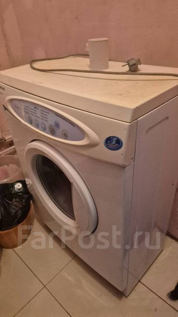 Samsung стиральная машина, вертикальная загрузка, 5,0 кг, б/у, в ...