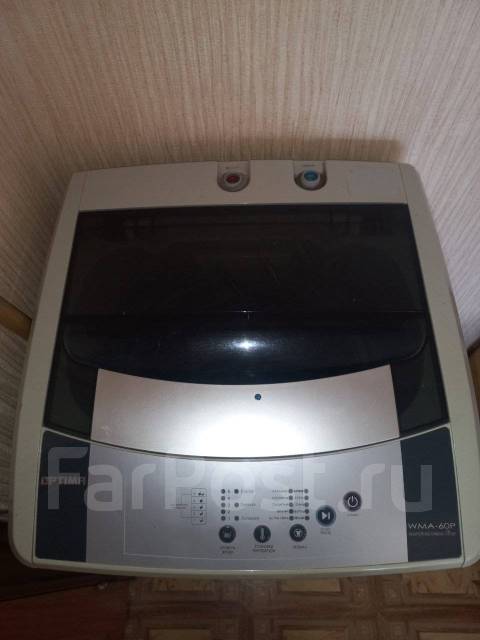 Стиральная машина optima wma-60p, вертикальная загрузка, 6,0 кг, б/у, в ...