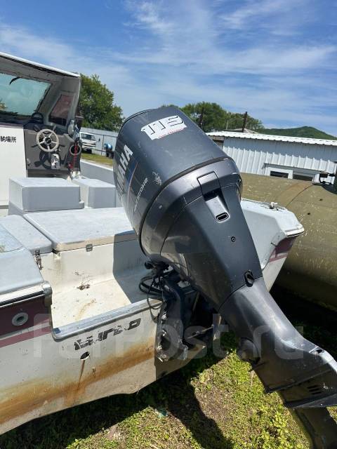 Продам катер с мотором, Yamaha UF-23, подвесной, бензин, 7,00 м. 115,00 л.с. б/у, в наличии ...