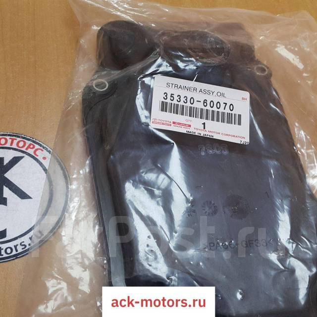 Фильтр акпп Toyota OEM 3533060070 / 35330-60070 купить во Владивостоке ...