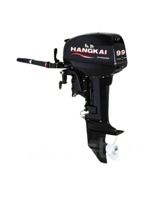 Мотор лодочный Hangkai 9.9(15 л. с. ), электростартер,2х-тактный, 15,00 л.с. S (381 мм), 2025 ...