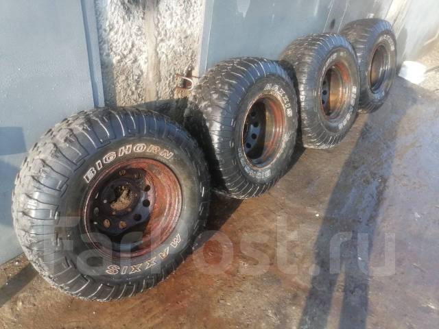 Комплект колес 33/12,5/R15 LT, 15", 1 шт, радиальный, 12.5", 33 ...