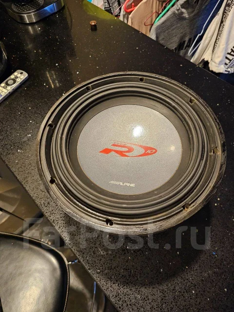 Alpine Type R 10 SWR 1042D, компонентные, сабвуферы (нч), 25 x 17 см (9 ...