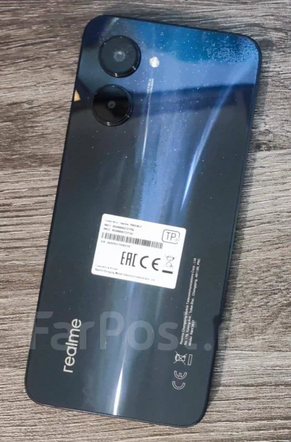 Realme C33 3/32 black, 32 гб, 6.50", моноблок, черный, 3G, 4G LTE, Dual ...