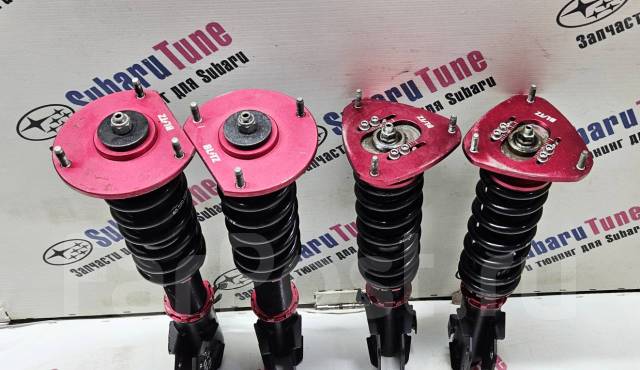 Стойки Blitz Damper ZZ-R 5x114.3 Subaru Impreza WRX STI GDB 35 ТЫС КМ купить во Владивостоке по ...