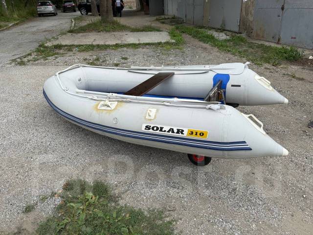 Лодка, Solar 310, без двигателя, 3,10 м. надувной (пвх), б/у, в наличии ...