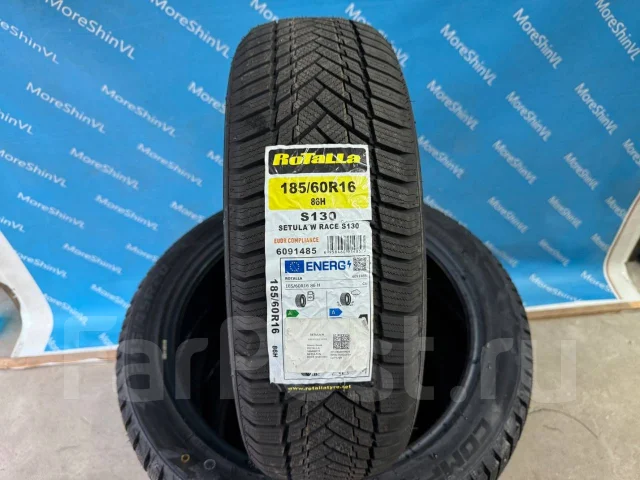 Rotalla Setula W Race S130, 185/60r16, 16", 1 шт, 185 мм, 60 % ...