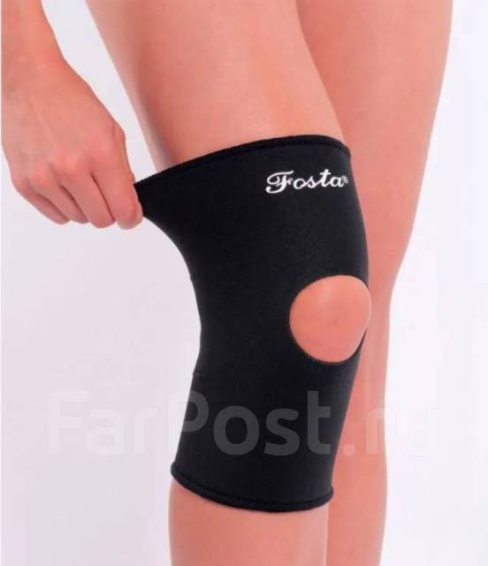 Бандаж коленного сустава Fosta F 1258 неопреновый с усиливающими швами во Владивостоке