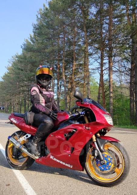 Kawasaki ZXR 400 Ninja, 1996, 400 куб. см. 4х тактный, пробег по рф ...