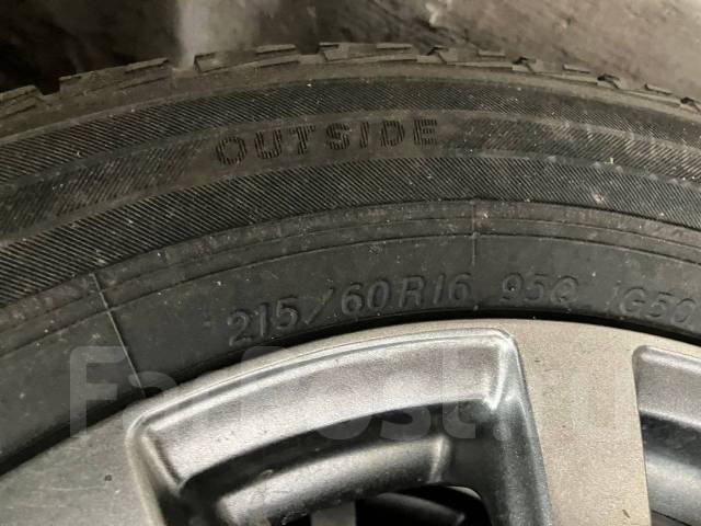 Зима 215/60R16 на красивых дисках Manaray Sport, 16", 1 шт, 215 мм, 60 ...