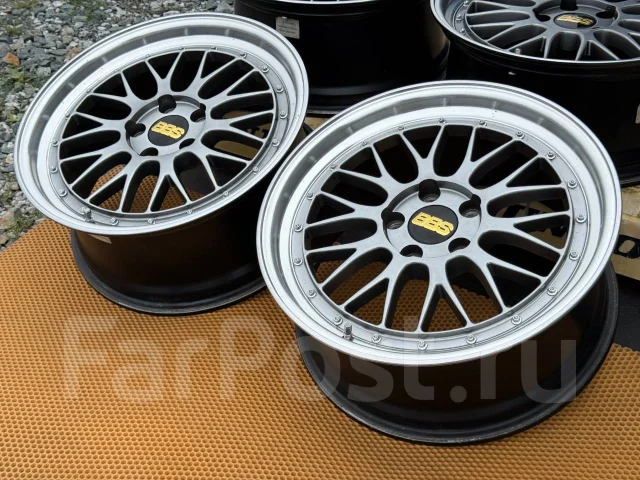 Hyper Silver Polish! Свежие BBS Mesh Style LM R18, 18", 1 шт, Ширина ...