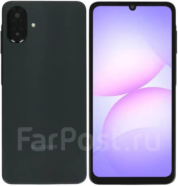 Смартфон Samsung A075 Galaxy A07 2025 4Gb/128Gb 4G, 6.70", черный, 4G ...