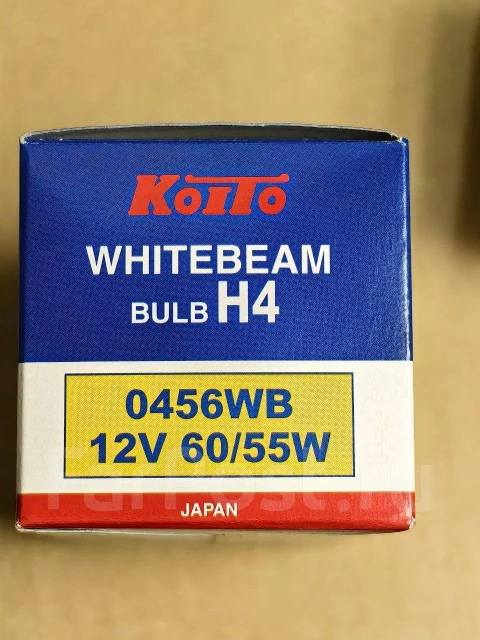 Лампа галогеновая Koito Whitebeam H4 12V 60/55W T16, Ярко белый купить ...