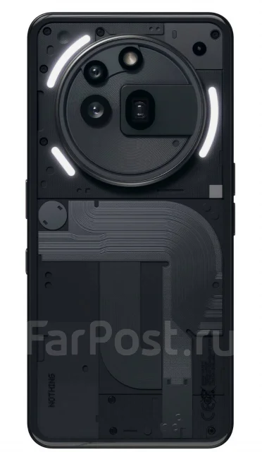 Смартфон Nothing Phone 3A Pro 256 ГБ черный, моноблок, новый, в наличии ...