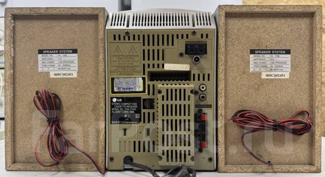 LG FFH-170AX музыкальный центр неисправный. Доставка, б/у, в наличии. Цена: 700₽ в Хабаровске