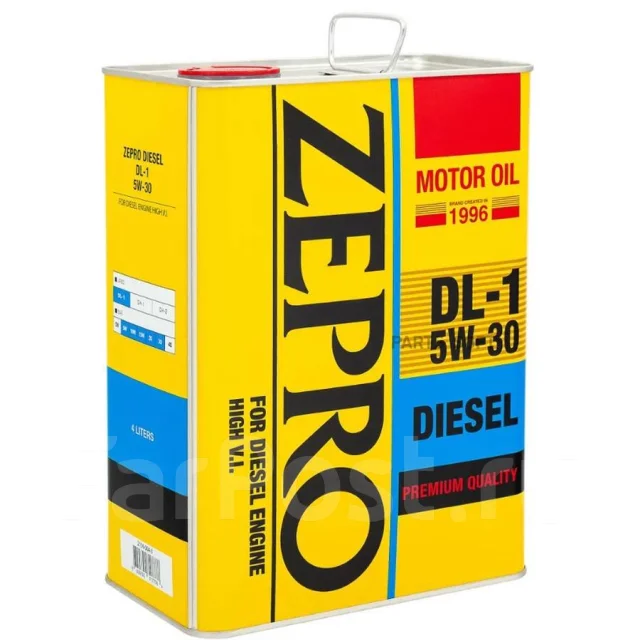 Масло моторное Zepro Diesel DL-1 ACEA C2-08 5W-30 4л 2156-004-0 Zepro ...