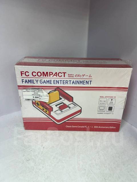 Игровая винтажная приставка FC Compact, Dendy, новый, в наличии. Цена ...