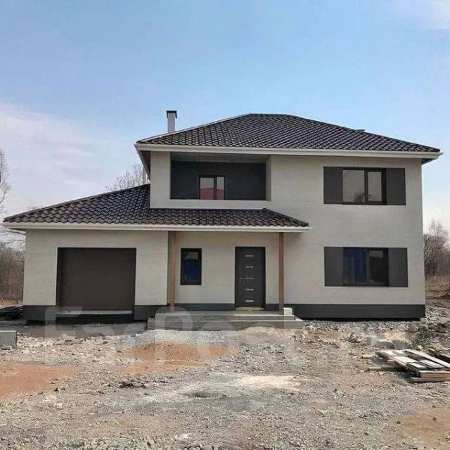 Строительство дома под ключ, газобетон, фундамент, забор в Уссурийске