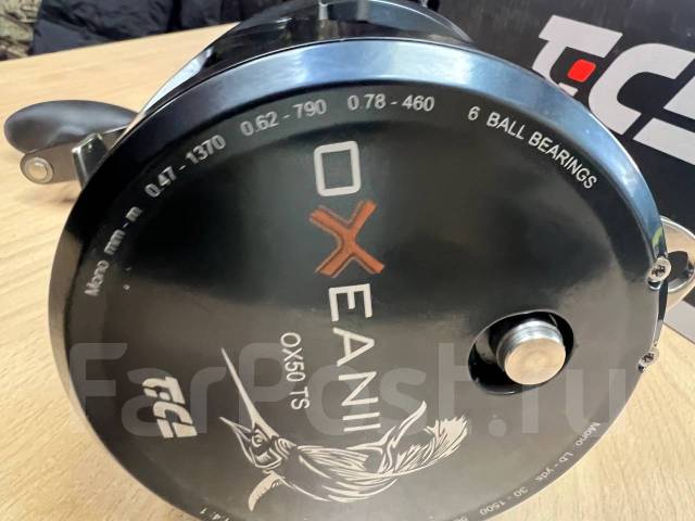 Катушка мультипликаторная Tica Oxean II OX50TS, новый, в наличии. Цена ...